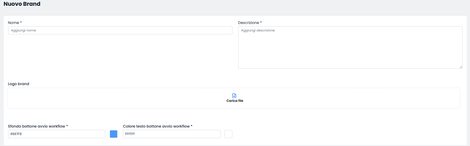 Gestione Brands – Inrecruiting Supporto Clienti